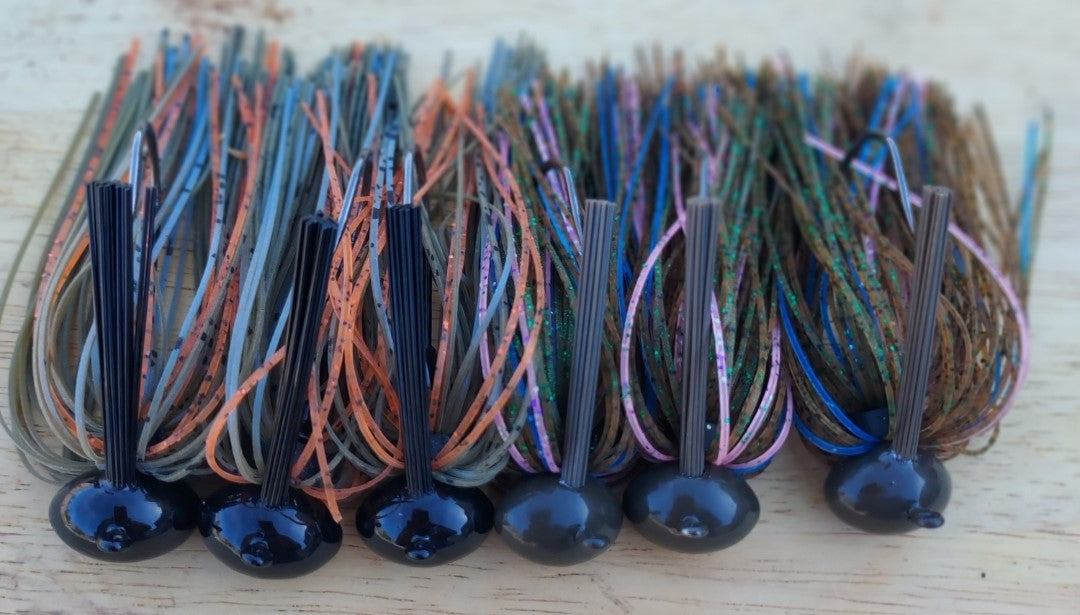 Football Jigs (Mussel Crawler) Family Pack – Tight Line Jigs