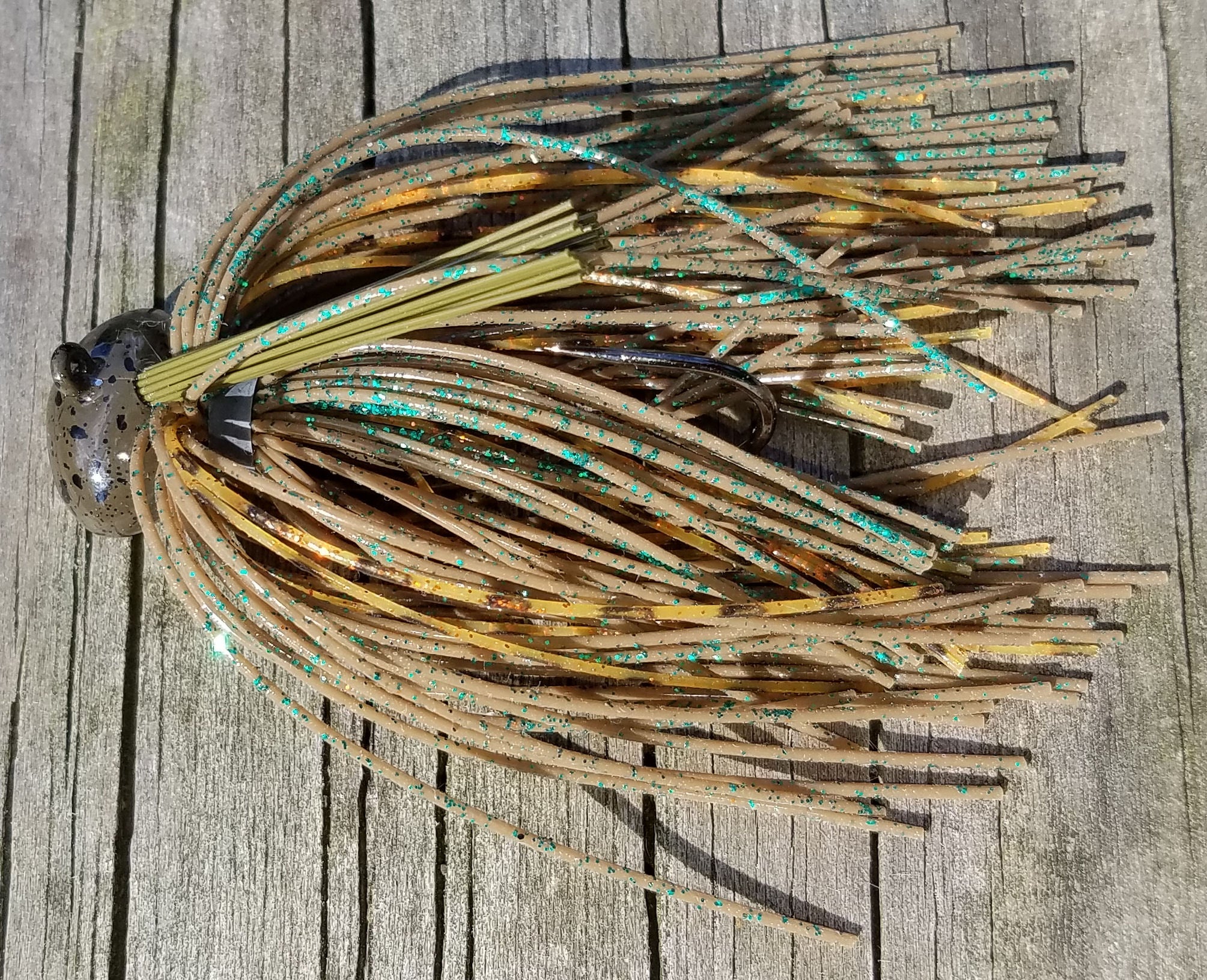 Football Jigs (Mussel Crawler) - #60 - Golden Flash – Tight Line Jigs