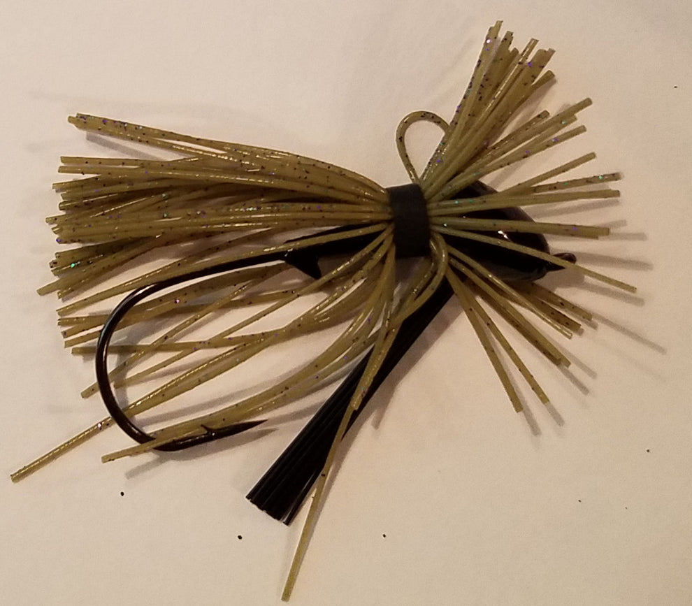 Finesse Wood Thumper Jigs - #12 - Mardi Grass – Tight Line Jigs