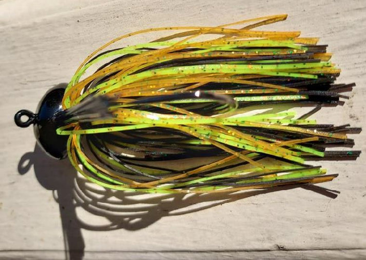 Football Jigs (Mussel Crawler) - #50 - Blue Gill – Tight Line Jigs